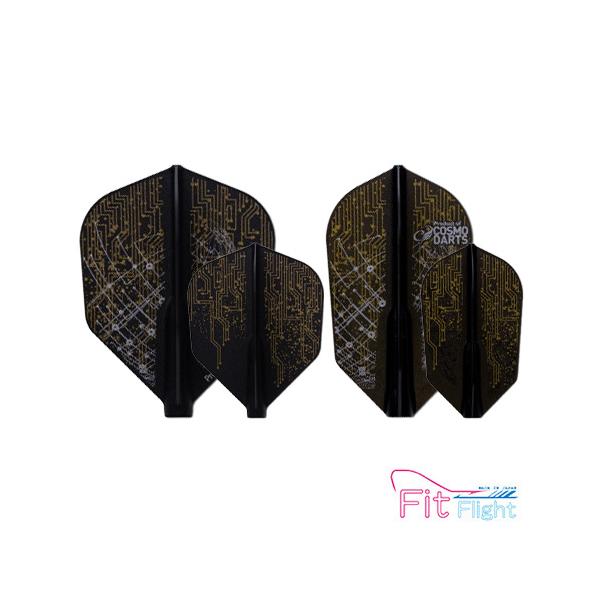 【発売日：2025年02月28日】カナダのJayson Barlow選手のコラボフライト第四弾！電子回路をイメージしたデザインをフライト全面にプリント。どこから見てもおしゃれでクールなフライトです！Fit Flightシェープとスーパースリ...