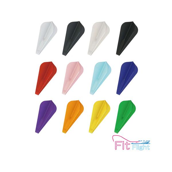 ■商品仕様形状：スーパーカイト内容量：3個■商品説明Fit Flightは、シャフトに押し込むだけで簡単に装着できるフライトです。一般的なフライトのように小さなロック用パーツも必要ありませんので、部品をなくしたり、上手く差し込めなかったりと...