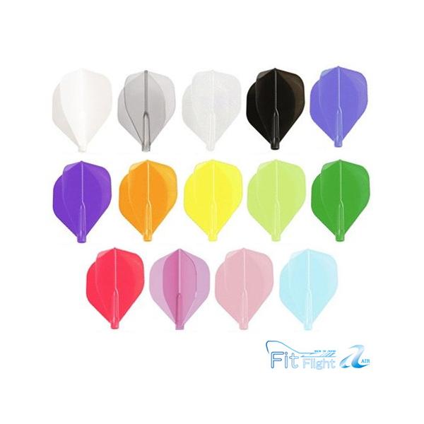 より薄く、軽く、しなやかにしっかりとした丈夫なフライトにプッシュイン方式を採用。扱いやすく初心者から上級者までカバーする優れ物です。Fit Flight AIRはFit Flightに比べ、羽の厚さを約35%カットしたことで、約33%の軽量...