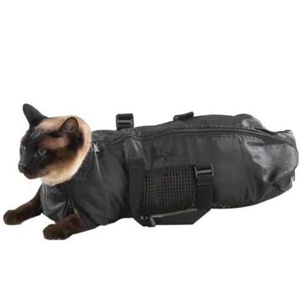 病院での治療や、身の回りのケアにとても便利なアイテム猫が嫌がりがちなお風呂や爪切りなどのお手入れを安全かつスムーズに行うことが出来ます！Sサイズ寸法：46×24cm 耐荷重：4.5~7kg