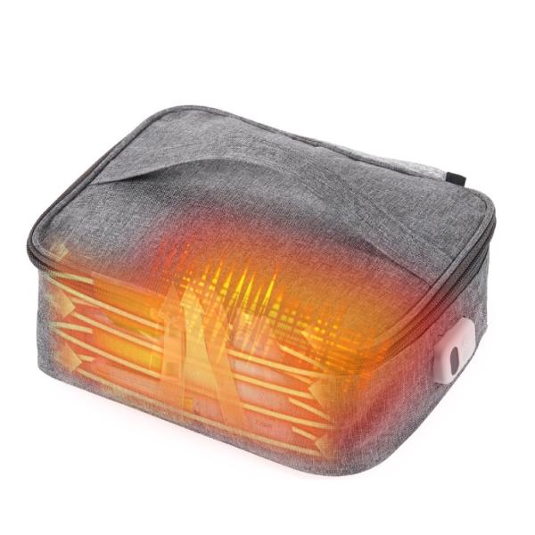 保温バッグ お弁当 USB給電式 保冷 保温 2.5L 50度まで保温 大容量 軽量 防水 持ち手付き お弁当箱 おにぎり パン 弁当 ほかバッグ 通勤 通学■保温保冷内側にアルミ箔素材を採用し保温保冷効果抜群です■USB加熱式便利なUSB...