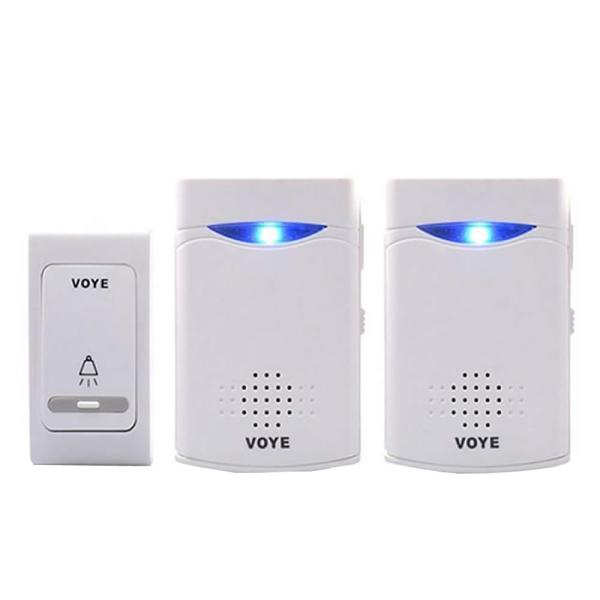 送信機 23A12V電池×1個 受信機 単3電池×2個を2セットワイヤレス チャイム：38種類の音楽が選択可能、多種多様の環境と要求を満たします。高感度受信機採用で、電波の飛距離は屋外見通し,最大50メートル(障害物等がない場合の距離となり...