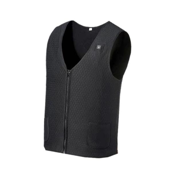 7つのヒーター血流の働きがある繊維のようにしなやかで強靭なカーボンファイバーヒーターを腰（2枚）とお腹（2枚）と背中と肩（2枚）の3箇所に配置し腹、背中、腰を同時に温めます。血液循環に働きます。3段調温/即暖高温自動カット強(赤)・中(白)...