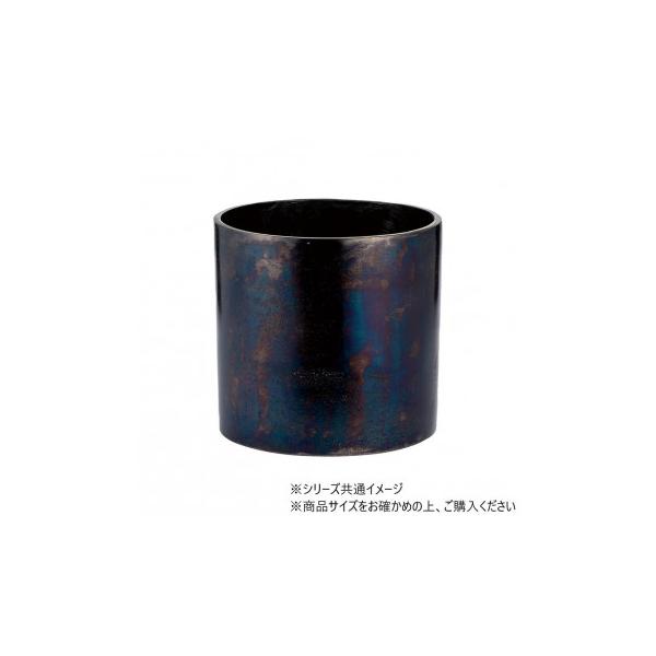重圧感と高級感のある、アルミニウム花器です。