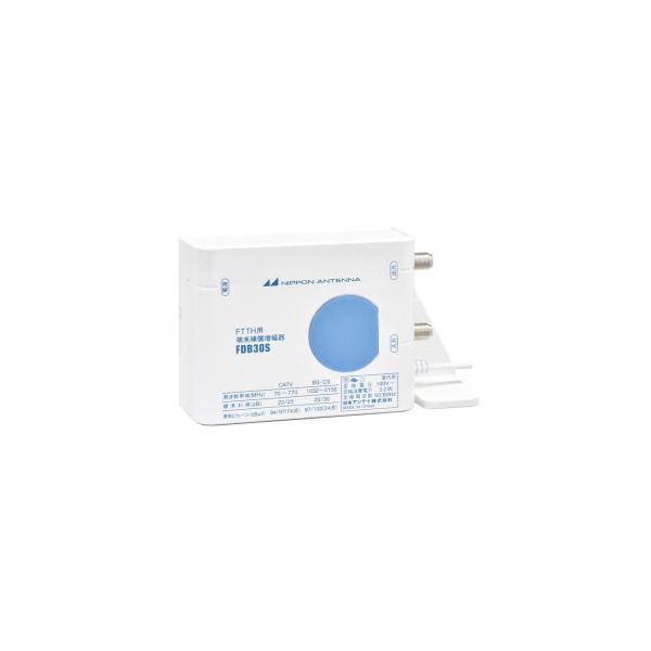 FTTH用端末補償型ブースターです。下り帯域、BS・110度CS帯域は、固定チルトと利得調整器が付いていますので、各帯域ともにレベル調整が簡単にできます。