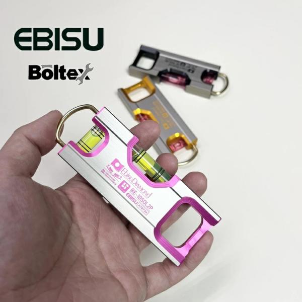 ■ボルテックス×エビス Boltex×EBISUBE-10SOL2 アルミ削り出し ソリッドレベル2■カラーBE-10SOL2BK(ブラック)BE-10SOL2OR(オレンジ)BE-10SOL2P(ピンク)■機能・測定基準面がV溝付でパイプ...