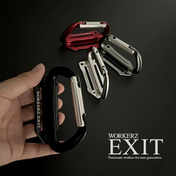 ■WORKERZ EXIT NWZEXTATH アルミツールホルダー■商品説明軽量アルミ製・超コンパクトボディ。50mm胴ベルト専用設計でガタつかない。■カラーブラック・レッド・ガンメタ・シルバー※ＰＣ環境によって色の差異がありますのでご了...