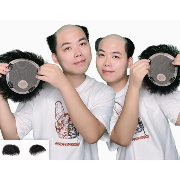 ウィッグ 男性用 かつら 人毛ウィッグ 中年 自然黒 ブラック 日常用 かつら 人毛かつら メンズヘア ショート お父さん プレゼント素材：人毛カラー：自然黒国：チャイナ【注意事項】※寸法は手測りなので若干誤差がございますが、ご了承ください...