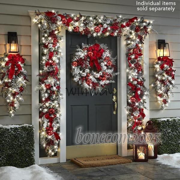 ?飾っているだけで、クリスマスの雰囲気を演出できます。クリスマスオーナメントを買ってからDIYでクリスマスリースを作れる。華やかなクリスマスを楽しんでください。?丈夫な作りとなっておりますので安心してお使い頂けます。?パーティーデコレーショ...