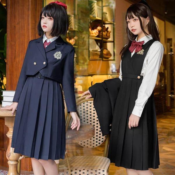 商 品 詳 細                注意項目           商品内容             ネイビーセット：+ワンピース+蝶ネクタイ       ブラックセット：+シャツ+ジャンパースカート+蝶ネクタイ        商品...