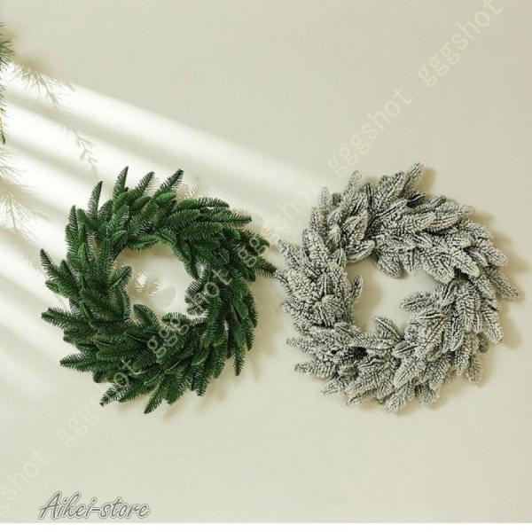 クリスマス リース クリスマス花輪 ナチュラルリース 玄関 造花 壁掛け ぶら下げ飾り ドアリース 飾り 庭園 結婚式 店舗 撮影 道具 クリスマス飾り デコレーション リース 【素材】 PVC【サイズ】直径（外径）：30cm※色/デザイン...