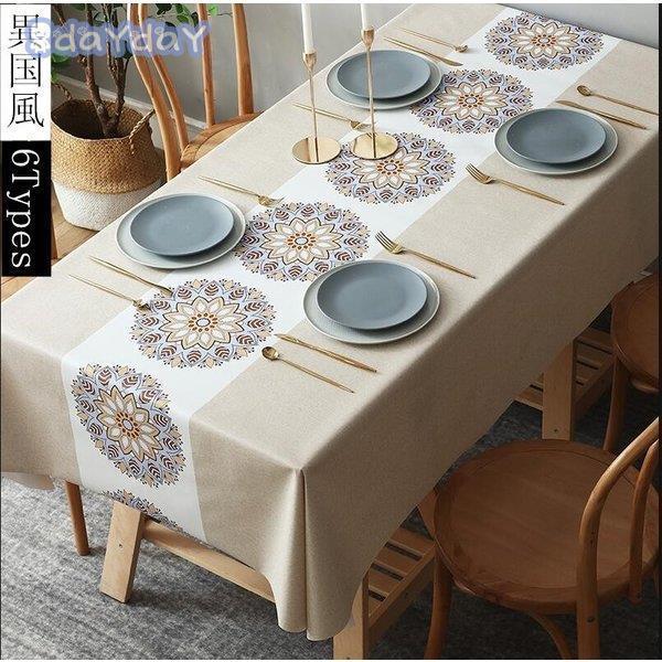 商品説明商品内容：テーブルクロスのみ※記載のないアクセサリー、小物等は付属しません　■素材:綿麻、PVCなど※備考●実寸はメジャー採寸の為、若干の誤差が生じる場合があります。●色合いはモニター環境により若干の誤差が出ます。。●本製品は生産過...