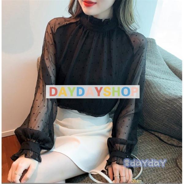 商品名：ブラウスカラー：写真参照素材：ポリエステルサイズ(cm)：S 総丈65 バスト92 肩幅38 袖丈60M 総丈65 バスト96 肩幅39 袖丈60L 総丈65 バスト100 肩幅40 袖丈61XL 総丈66 バスト104 肩幅41 ...