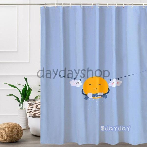 ◆◆カラー：写真通り◆素材：ポリエステル100％ ◆サイズ ：80*180CM 120*180CM 150*180CM 180*180CM 180*200CM ◆セット内容 ：シャワーカーテン+リングご注意事項 ：◆生地の伸縮により若干の誤...