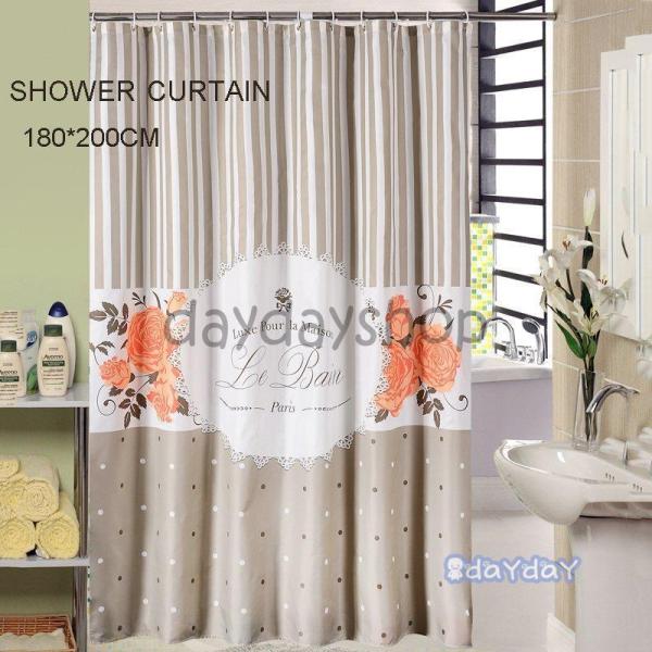 ◆◆カラー：写真通り◆素材：ポリエステル100％ ◆サイズ ：180*200cm ◆セット内容 ：シャワーカーテン+リングご注意事項 ：◆生地の伸縮により若干の誤差及びタグの表記とは異なる場合があります。 あらかじめご了承ください。◆洗濯の...