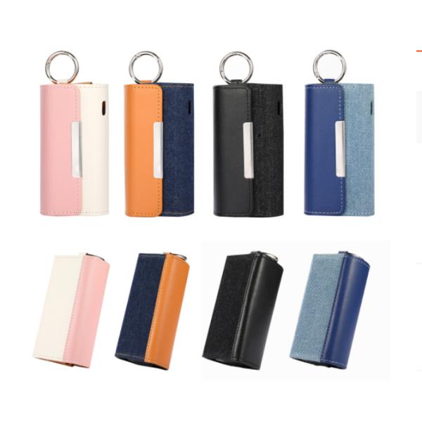 IQOS 3 DUO用ケース アクセサリー アイコス 3 DUO カバーアイコス 3 デュオ対応 収納  アイコス3 DUOケース iQOS3 DUOカバー iQOS 3 DUO専用カバー カラビナ素材：PU iQOS本体?ヒートスティック...
