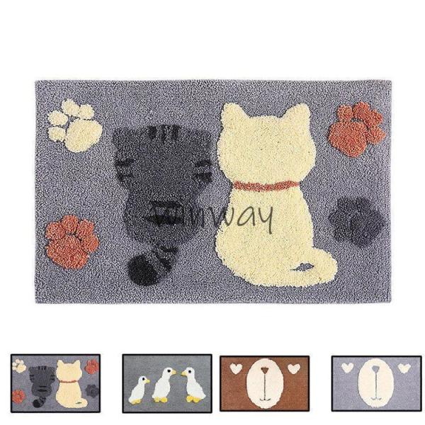 ■ 品名：マット■ 素材：ポリエステル ■ カラー：全4色■ サイズ：写真参考■ 柔軟度：普通■ 適応場所：玄関、トイレ、リビング、寝室などトイレマット おしゃれ 安い モダン色 トイレマット ふたカバー 上質 シンプル 洗える 北欧 ふか...