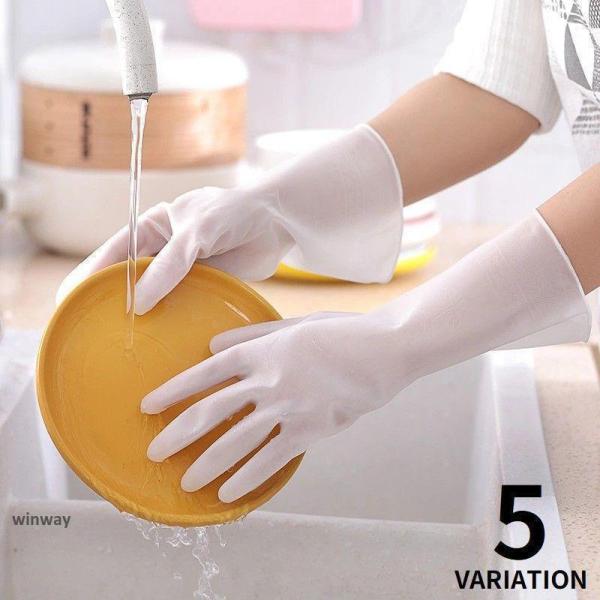 キッチングローブ左右一対セットです。食器洗いはもちろん、トイレお風呂掃除などにも【サイズについて】画像をご参照ください。【素材について】PVC【カラーについて】生産ロットにより柄の出方や色の濃淡が異なる場合がございます。お使いのモニターや撮...