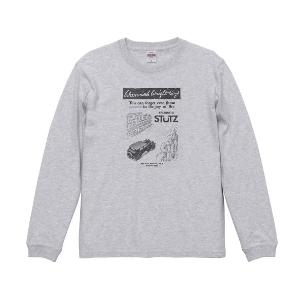 生地色 アッシュグレー　綿 100％ 　表プリント。裏は無地。（変更可能）【M】（約）身丈69cm　身幅52cm　肩幅45cm　袖丈62cm【L】（約）身丈73cm　身幅55cm　肩幅48cm　袖丈63cm平置き採寸です。肩幅は直線で測って...