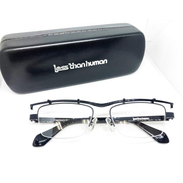Less than human（レスザンヒューマン）2021年夏モデル！！Capricorn One 　Col.195　53□18-143　made in japan　男女兼用　定価28,000円(税別)レンズサイズ(約)：縦32mm×横5...
