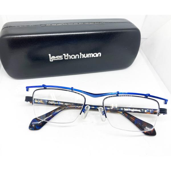 Less than human（レスザンヒューマン）2021年夏モデル！！Capricorn One 　Col.8080　53□18-143　made in japan　男女兼用　定価28,000円(税別)レンズサイズ(約)：縦32mm×横...