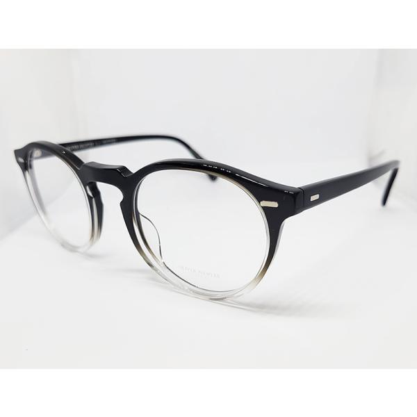 OV5186-1751 Gregory Peck 　50□23-150　MADE IN ITALY　定価45,980円(税込)　男女兼用人気のボストン型でツートンカラー　ハイセンスなデザインレンズサイズ(約)：縦44ｍｍ×横50ｍｍフレーム...