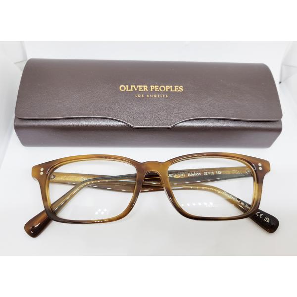 OLIVER PEOPLES L.A. 正規品 眼鏡フレームOV5501U-1011 Edelson 52□16　145  Handcrafted in Italy　定価50,380円（税込）　男女兼用ユニバーサルフィットで　定番のウェリン...