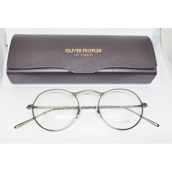 OLIVER PEOPLES リミテッドエディション　正規品 眼鏡フレームOV7957-P 　M-4 雅　 47□20　142　Made in Japan　定価39,930円（税込）　男女兼用個性的なフレームで　重さがなんと15ｇ　知的で洗...