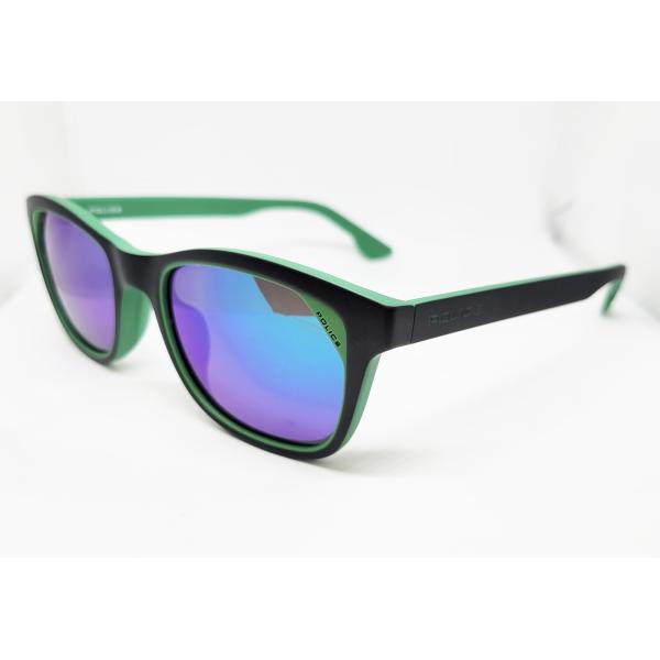 POLICEの正規品偏光 サングラスです。収納用の巾着付きSPLC67J U28P　51□20-143　定価15,400円レンズサイズ(約)：縦41ｍｍ×横51ｍｍフレーム幅　(約):140ｍｍフレーム＆テンプル　カラー　：マットブラック/...