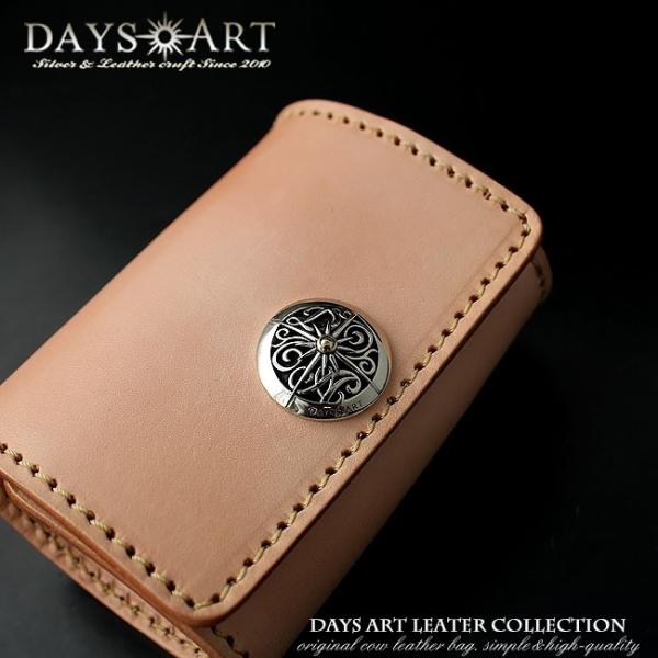 コンチョ ネジ式 シルバープラス製 DAYSARTオリジナル M :ccm066:革財布・シルバー専門店 Days art - 通販 - Yahoo!ショッピング