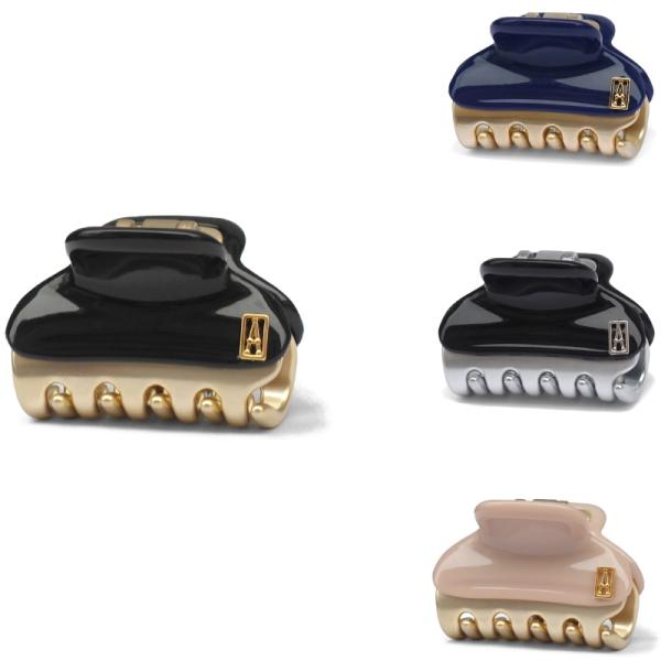 サイズ：縦：約2cm幅：約3cm素材：アセテート、合成樹脂カラー：NOIR（ブラック）BEIGE（ベージュ）MARINE（ネイビー）NOIR／SILVER（ブラックシルバー）※保存ポーチが標準で1点付属します。※こちらの商品は1点1点ハンド...