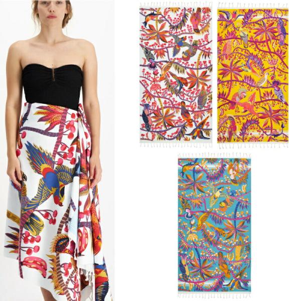 fouta（フータ）とはチュニジアの伝統的な綿100%の織物です。ヨーロッパのビーチリゾートでfoutaがトレンドになっています。テーブルクロスやラグなど部屋のインテリアにもお使いいただけます。サイズ(およそ)：100cm×190cm素材：...