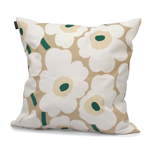サイズ：横50cm x 縦50cmカラー：867(Sand×White×Hay×Emerald)素材：100% Cotton(コットン)生産国：ESTONIA(エストニア)※カバーのみで、クッションはつきません。※柄の出方はひとつひとつ違い...