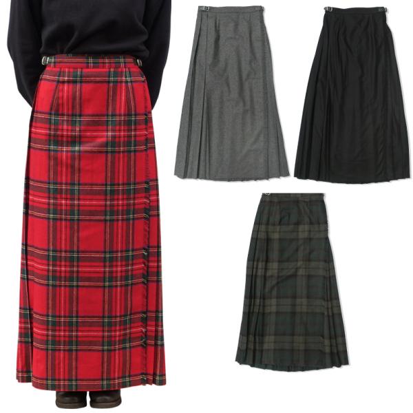 サイズ(およそ)サイズ8（S-M相当）： ウエスト60から66cm 丈93cmサイズ10（M-L相当）： ウエスト66から72cm 丈93cm素材：60%Wool 35%Polyester 5%Polyamideカラー：GLENMOREGR...