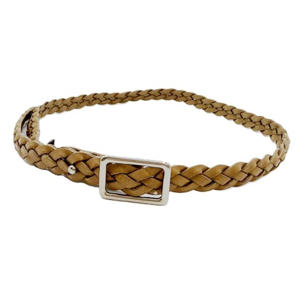 【ブランド名】 ANGLO アングロ【サイズ】 【サイズ詳細】 全長104.5cm　幅2cmバックル　縦2.7cm　横4.2cm　厚み0.2cm【カラー】 ベージュ【素材】 【ランク】 B【コメント】柔らかく上品な色味がスタイリングに自然に...