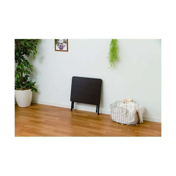 DCM 折りたたみデスク DCM-F5040 ナチュラル ハイタイプ 実物