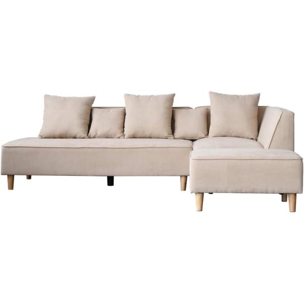 【サイズ】2P：W 1600×D 780×H 670(SH380) mmコーナー：W 1150×D 780×H 670(SH380) mmスツール：W 780×D 550×H 380 mm【材料】ファブリック座面：Sバネ/ウレタン背面：ウェ...