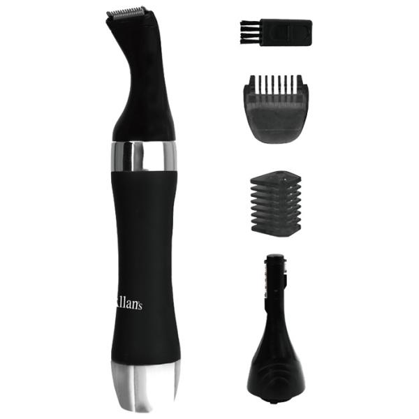 ◆ヘッド2種付属スリムシェーバー：顔・眉毛・耳毛・鼻毛用ミニバリカン：ひげ・モミアゲ・体の毛のトリミングヘッドを付け替えて顔、もみあげ、体等全身をしっかりトリミングスマートなボディで使いやすい◆アタッチメント付属アタッチメントをかぶせて長さ...