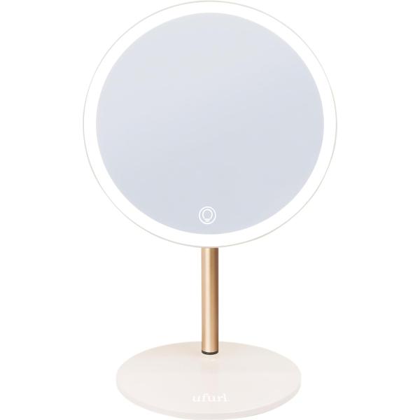 ブランド マクロス形状 円形商品の寸法 32.5長さ x 21.5幅 cm取り付けタイプ 卓上マウント色 ベージュ商品の個数 1組み立て式 いいえメーカー マクロスサイズ 長さ32.5 x 幅21.5 cm豊富なライトカラーと調光でメイクも...