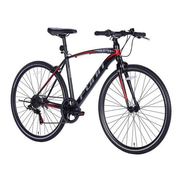 【仕様】●クロスバイク　シマノ6段変速搭載　700×28c　●本体サイズ：長さ約1700mm×幅約490mm×高さ910mm?970mm　●ハンドル高さ：約910mm?930mm　●サドル高さ：約840mm?970mm　●本体重量：約13．...