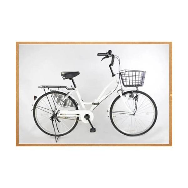 ■ロック・前かご・ライト装備済で実用性抜群の24インチ・ママチャリです!■女性に嬉しいドレスガードを標準装備。スカートの裾の巻き込みを防ぎます。■汎用性の高い便利なリアキャリアを装備※耐荷重18kg■折り畳み可能※掲載画像には一部、同車種の...