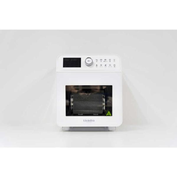 ■商品特徴・蒸す・焼く・揚げるがこれ1台。食材の旨みを引き出す究極のノンフライオーブン。・16種類のプリセットメニューを用意。サクサクの揚げ物からしっとりチキンまで、ボタンひとつで調理。・お手入れ簡単！調理後の油汚れや残りかすは、スチーム洗...