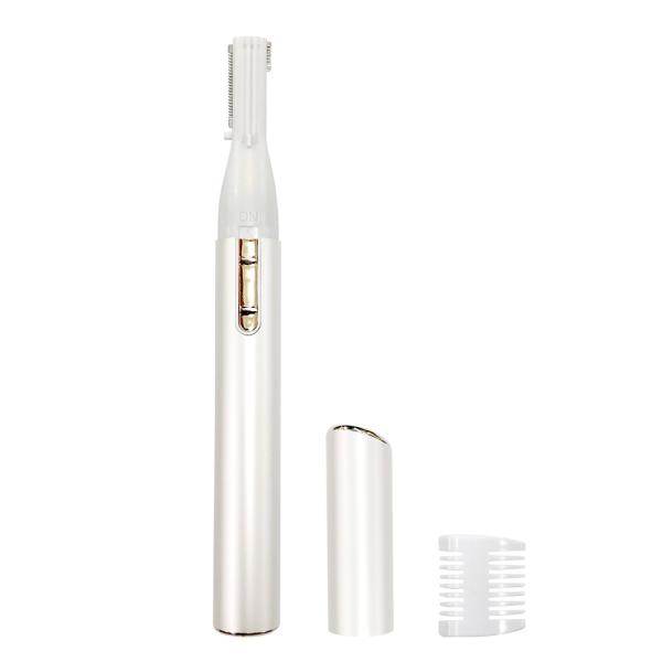 ◆1台2役の眉・フェイスシェーバー両面刃だからアタッチメント交換が不要！・マユ・フェイス両面刃採用1 つのアタッチメントで広範囲と細部を同時にカバー・刃先が丸く加工されているので安全・マユの長さを33ｍｍと55ｍｍでお手入れできるマユコーム...