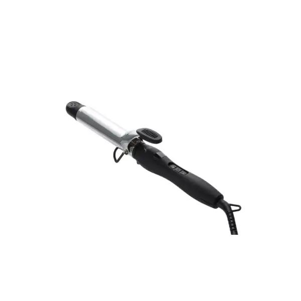 ロングバレルが髪をしっかりキャッチ。途中で髪が抜けないから簡単にスタイリングが可能。 ■高い熱伝導性と摩擦によるダメージを抑えてスタイリングが可能に。■どんな髪質にも対応可能な5℃間隔の温度設定。ボタン式なので片手で簡単に操作できます。液晶...