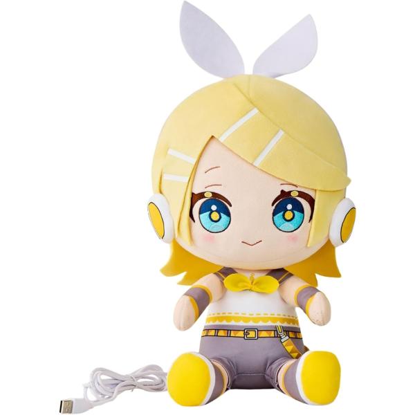 あったかぬいぐるみシリーズに限定書き起こしデザイン（Art by 津田コヨリ）で「鏡音リン・レン」が登場！USB給電式でせなか部分が約42〜46℃に温まるので、デスクや膝の上で手軽にぬくもりを楽しめます。ふわふわ素材で抱き心地抜群。読書中や...
