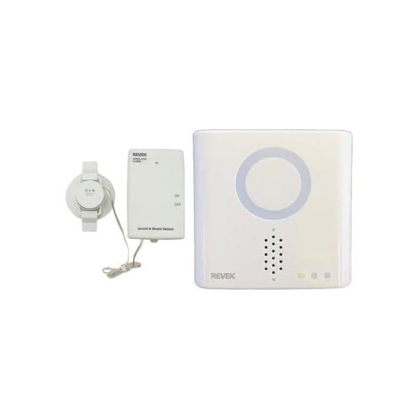 REVEX(リーベックス) ワイヤレス 音・衝撃センサーチャイムセット [防犯] XP760音・衝撃センサーが反応すると離れた場所で音と光でお知らせ。 ●音・衝撃センサーが反応すると離れた場所で音と光でお知らせ。■増設が可能。■送信機ごとに...