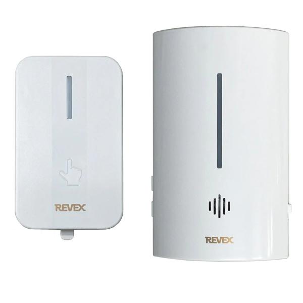 ◆ワイヤレス方式だから配線工事は不要で簡単に設置できます。　※押しボタン送信機は発電式、受信機はコンセント式です。◆デジタルIDコード方式なので混信がほとんどありません。◆屋外の障害物のない場所で最大150mまで届きます。(建物の中では電波...