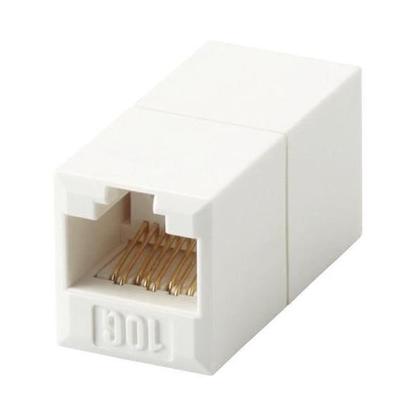 CAT6A対応 コンパクトRJ45延長コネクタ「カテゴリー6A」対応のLANケーブルを延長可能●ギガビットのLANケーブルの延長に便利な延長コネクタRJ45コネクタのLANケーブルを延長できるLANケーブル延長コネクタです。お手持ちのLAN...