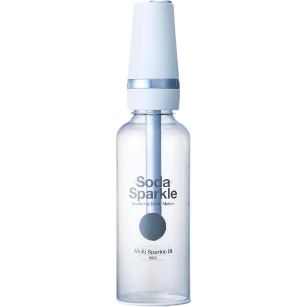 自宅で簡単に炭酸水が作れる！作り方はとっても簡単！電源不要。アウトドアやキャンプで大活躍！使用済みのカートリッジはご家庭の不燃ごみに水だけじゃない！ジュースやワインも炭酸化できますサイズ：約Φ80×H388 mm重量：約436g材質：ABS...