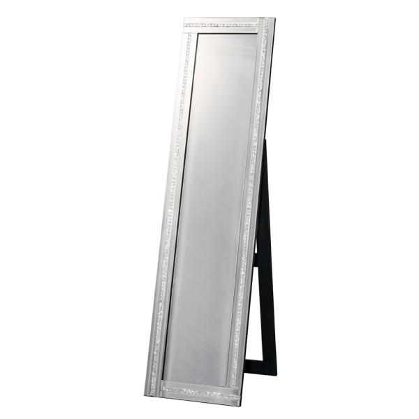 全身を映せる姿見は玄関にあると、お出かけ前の身だしなみチェックに便利。実用性はもちろんインテリアとしても素敵です。使わないときはスタンドをたたんで収納できます。【仕　様】サイズ W38×H150×厚さ3.4cm重量 約9.5kg材質 4mm...